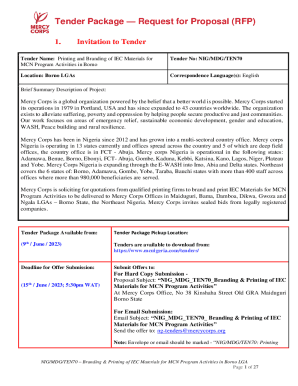 Fillable Online Tender Name: Printing and Branding of IEC Materials for ...