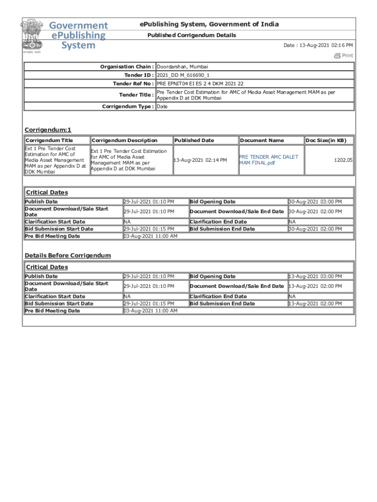 Fillable Online prasarbharati gov Organisation Chain : Doordarshan, Mumbai Fax Email Print ...