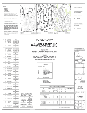 Fillable Online 445 James Conventional Site Plan Application Fax Email ...