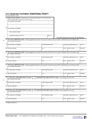 Fillable Online 28:9521. Uniform form of written financing statement ...