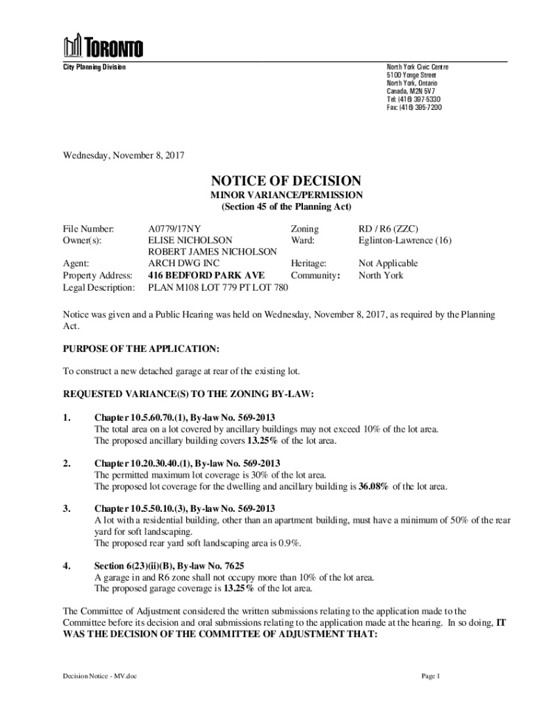 Fillable Online Sample Letter to City Planning Division re objecting to ...