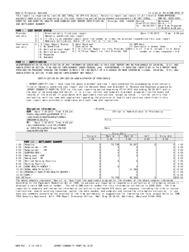 Fillable Online hfs illinois Fillable Online Health Financial Systems ...