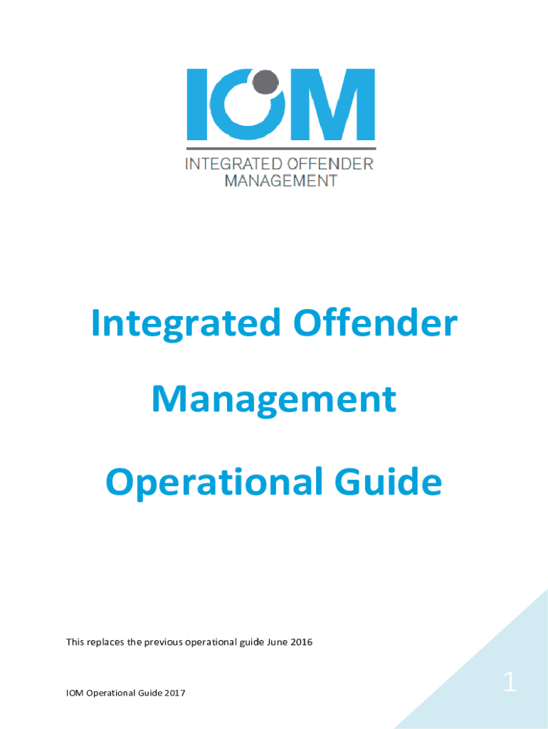 Fillable Online safeineastsussex org key principles of integrated offender management Fax Email ...
