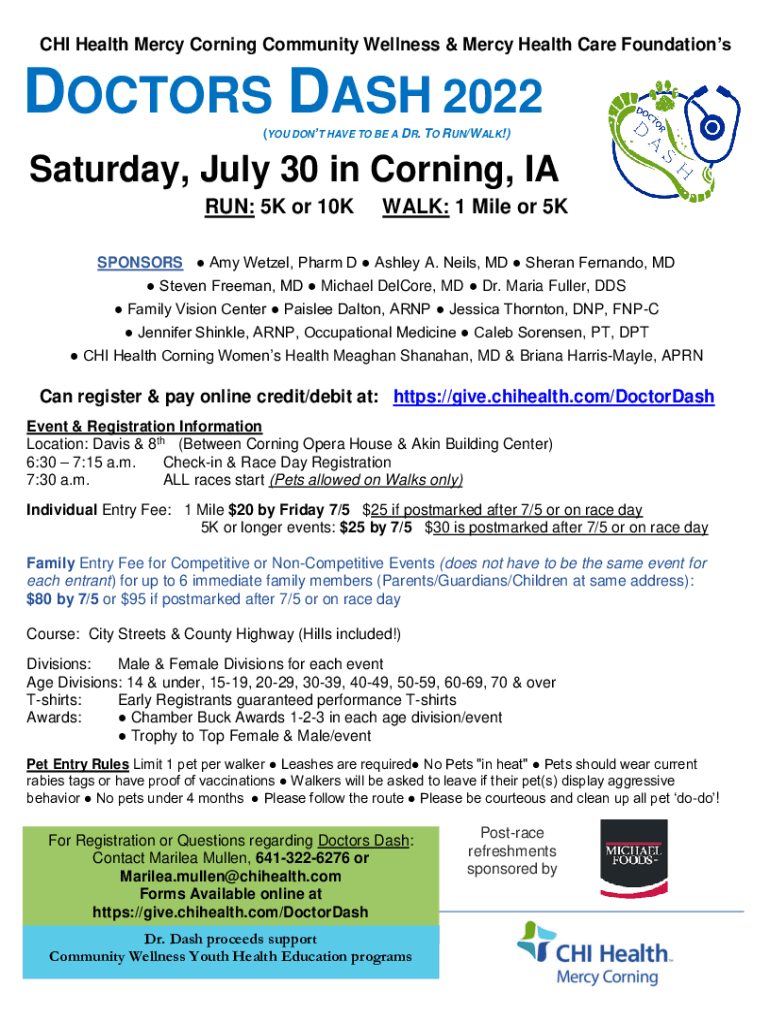 Fillable Online Fillable Online CHI Health Mercy Corning Community ...