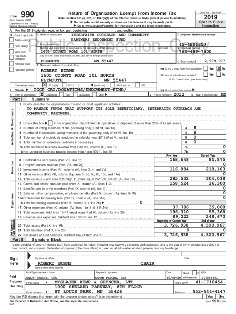 Fillable Online Comment Request for Form 990 and Schedules A and B ...