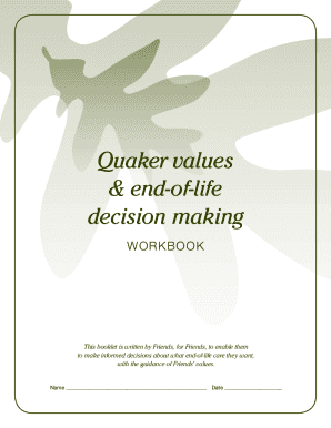 Fillable Online 6 Core Beliefs of Quakers - Quaker Values and ...