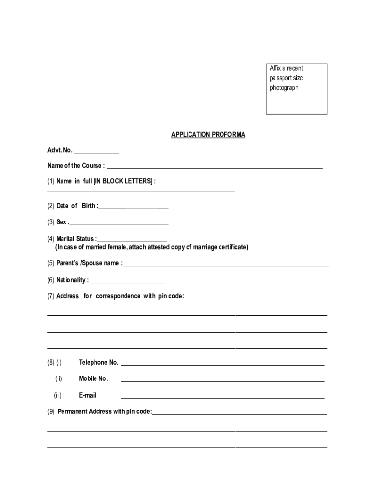 Fillable Online Hostel admission form format in marathi. If the ...