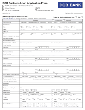 Fillable Online Business Loan Application Form - Aug 23.cdr Fax Email ...
