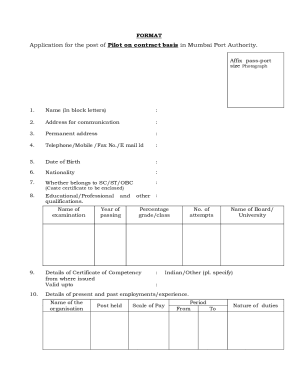 Fillable Online Annexure II-Form of Appl Fax Email Print - pdfFiller