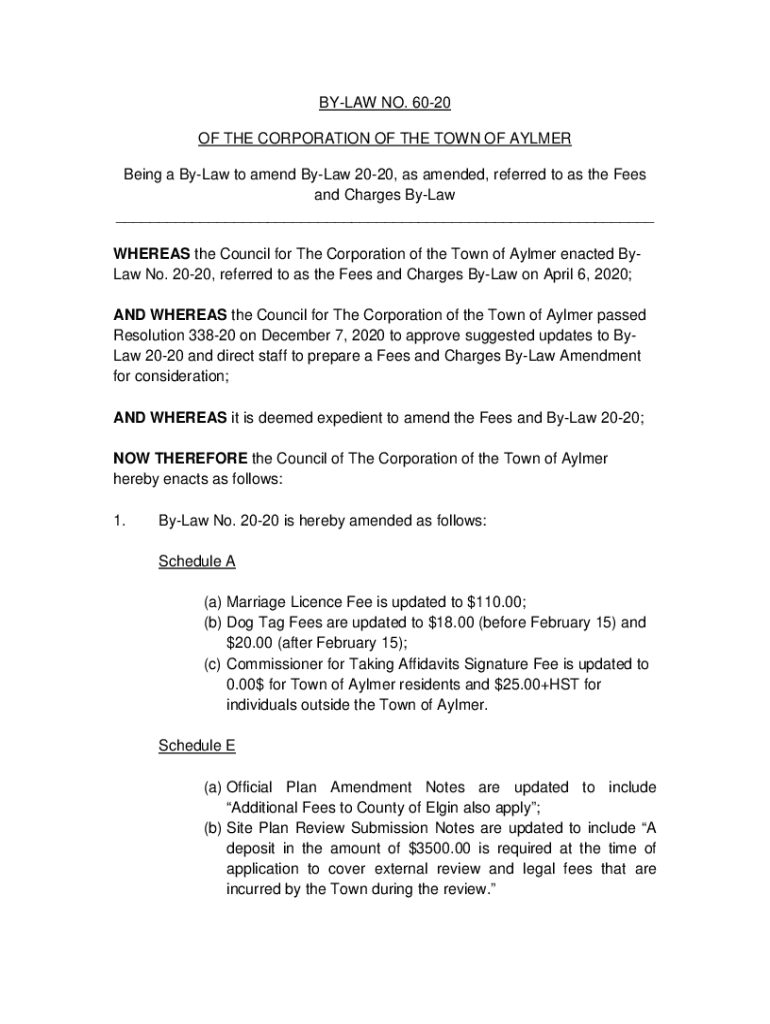 Fillable Online The following proposal to amend the bylaws of an ...