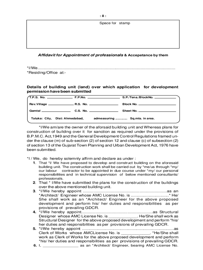 Fillable Online Affidavit (Form 26) Fax Email Print - pdfFiller