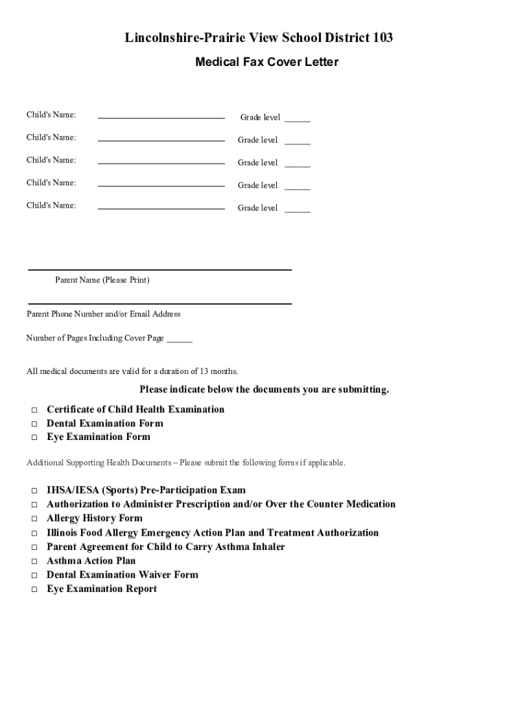 Fillable Online Medical Fax Cover Sheet Fax Email Print - pdfFiller