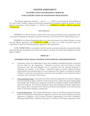 Fillable Online Scope Amendment No. 1 to Master Agreement for ... Fax ...