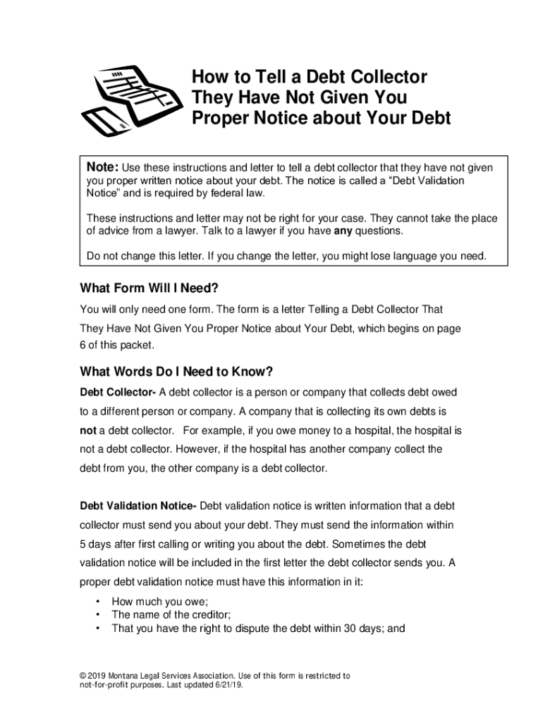 Fillable Online How to Write a Collection Dispute Letter? + Templates ...