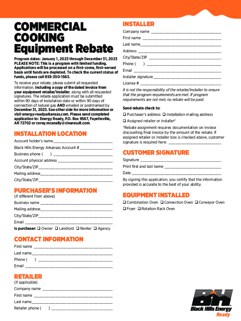 Fillable Online specification sheet for kitchen equipment Fax Email ...