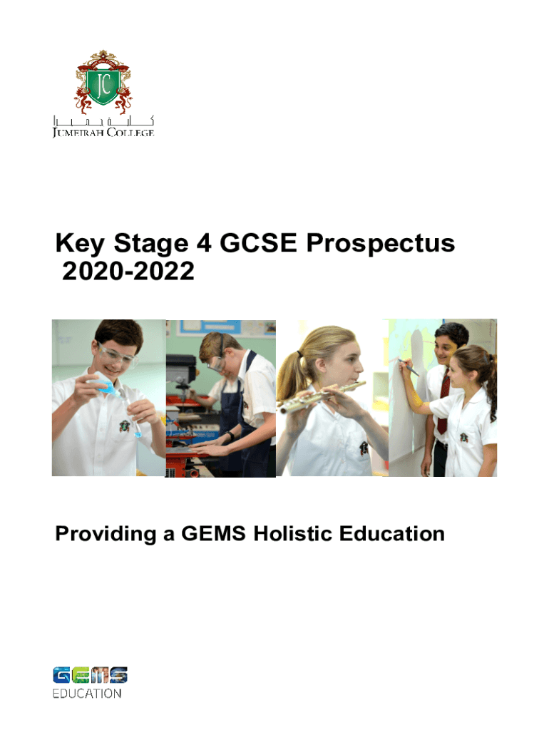Fillable Online Key Stage 4 at GFS - Curriculum Fax Email Print - pdfFiller