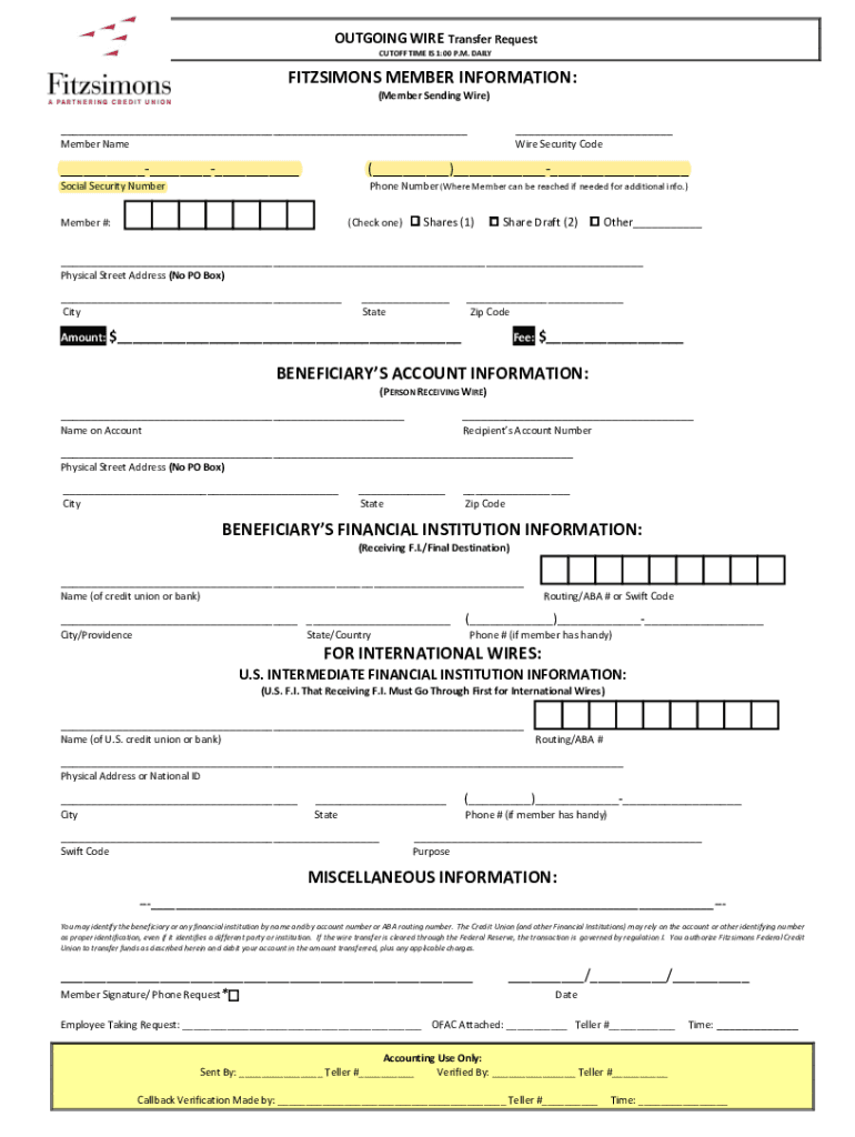 Fillable Online Wire Transfer Service Agreement and Disclosure Fax Email Print - pdfFiller