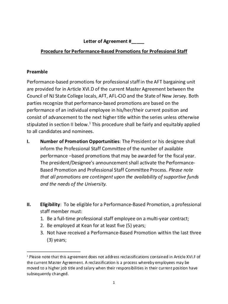 Fillable Online LoA: Letter of Agreement - Legal Contract Template Fax ...