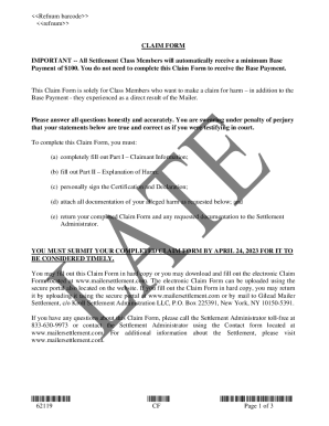 Fillable Online Doe v. Gilead - Late Claim Form.docx Fax Email Print ...
