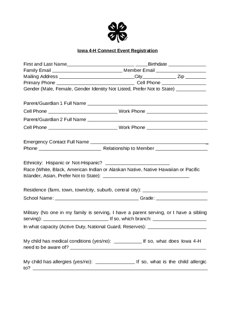 Using 4-H s and Documents Doc Template | pdfFiller