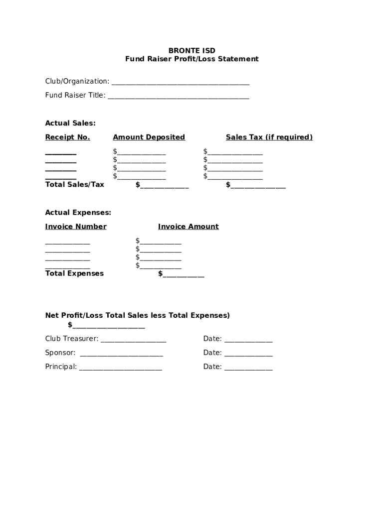Application for Fundraising Doc Template | pdfFiller