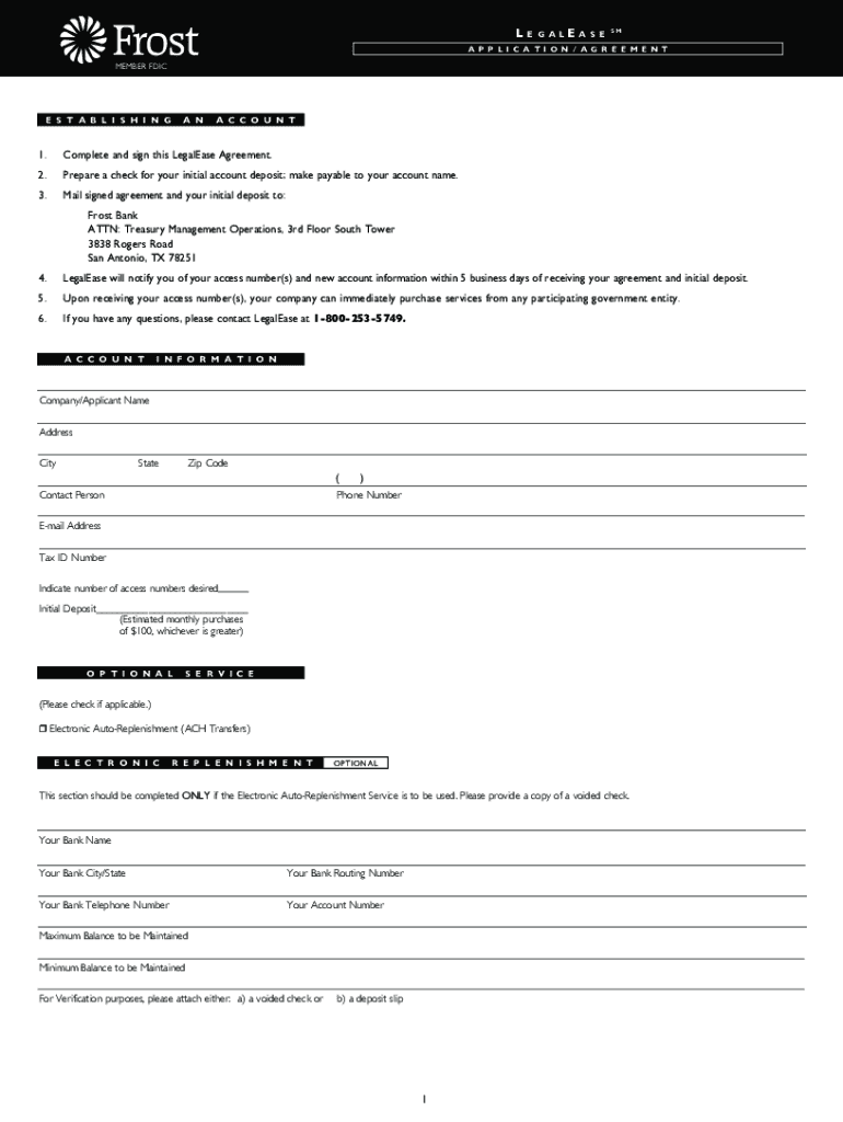 Fillable Online 1. Complete and sign this LegalEase Agreement. 2. ... Fax Email Print - pdfFiller