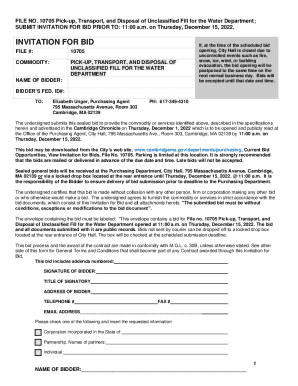 Fillable Online www2 cambridgema REVISED PROPOSAL SUBMISSION FORMRev No ...