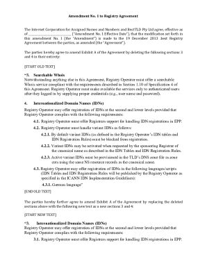 Fillable Online iPage's Domain Name Registration Agreement Fax Email ...