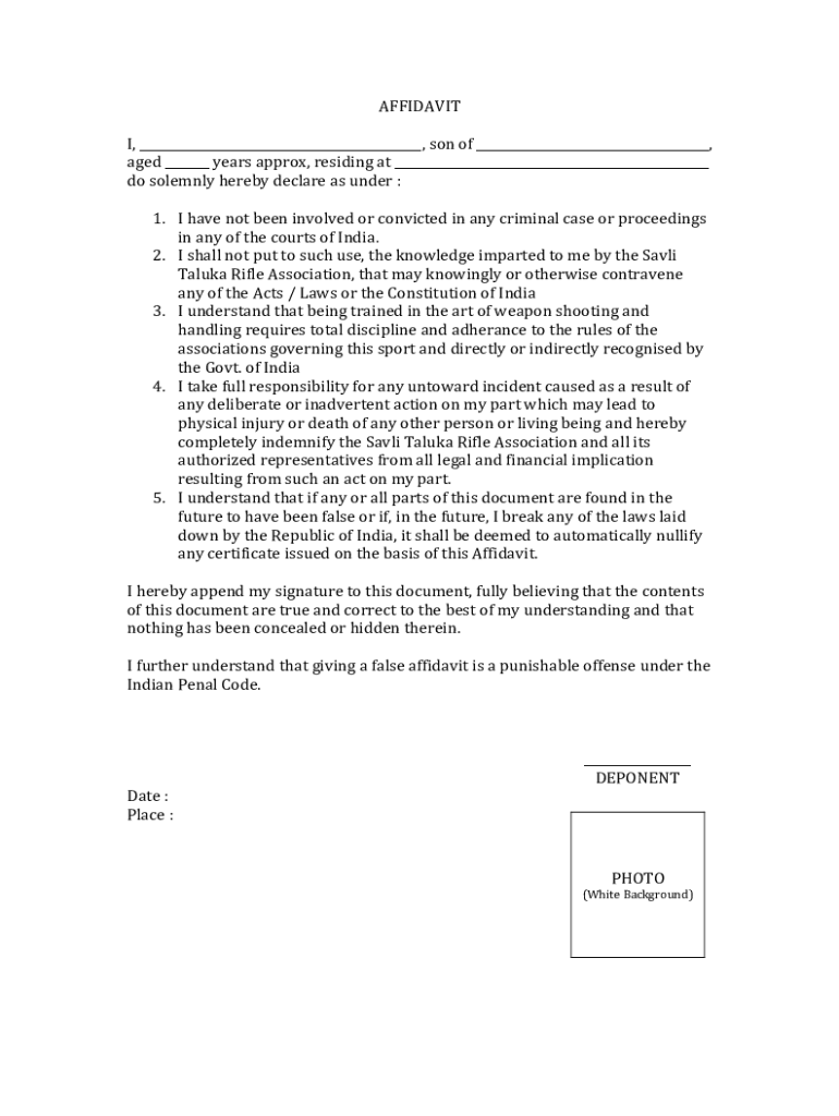 Fillable Online 3 AFFIDAVIT.docx Fax Email Print - pdfFiller