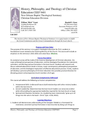 Fillable Online Rick Yount - Teaching Fellow - B. H. Carroll ...