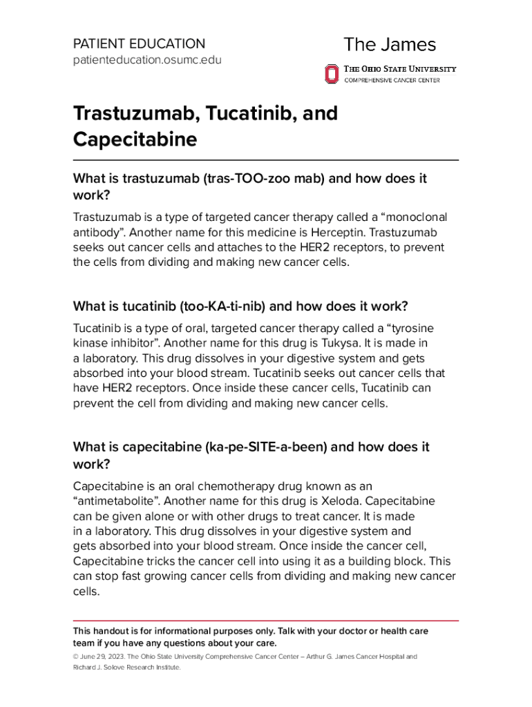 Fillable Online The efficacy of tucatinib-based therapeutic approaches ...