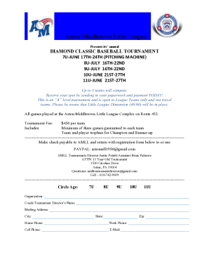 Fillable Online Rising Stars Program- Register Now! Fax Email Print ...