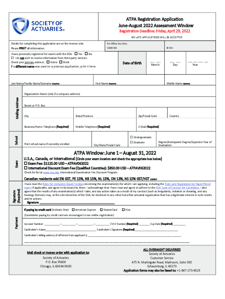 Fillable Online Advanced Topics in Predictive Analytics (ATPA ...