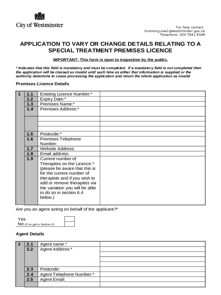 Regulatory Services Special Treatments Rules of Procedure - www3 westminster gov Doc Template ...