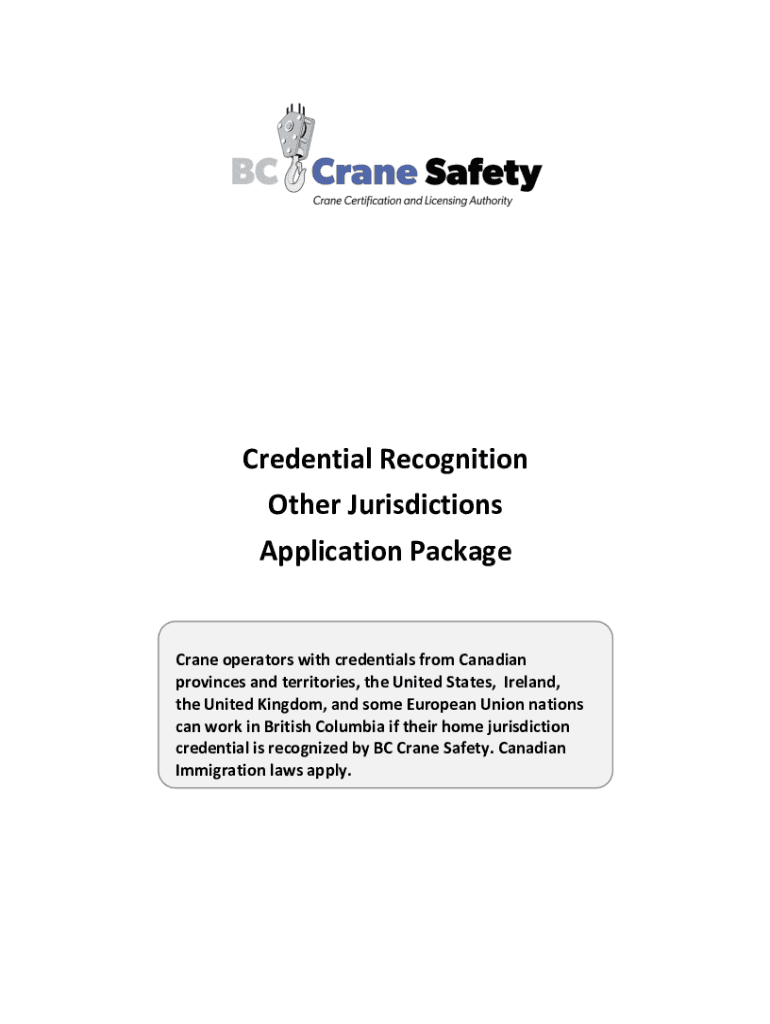 Fillable Online Credential-Recognition--Other-Jurisdictions-Application ...