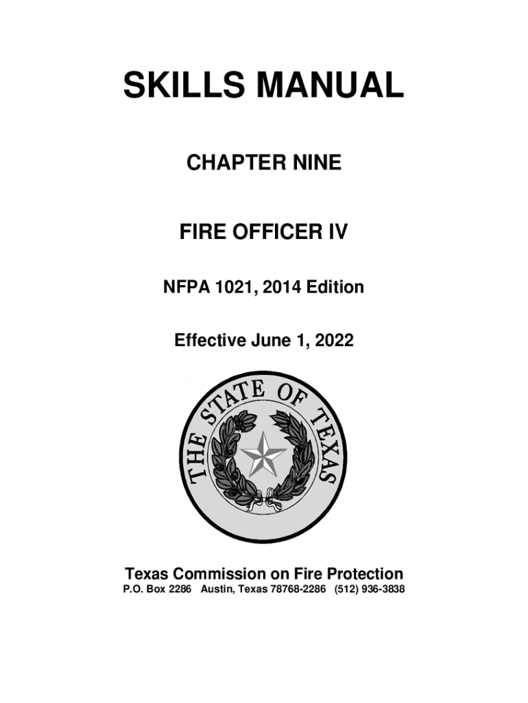 Fillable Online Fire Officer I Evaluation Skill Sheet Fax Email Print ...