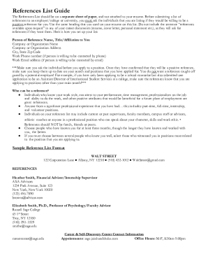 Fillable Online References Available Upon Request: Is It Needed on a ...