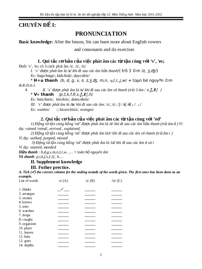 Pronunciation in the English language classroom is more ... Doc ...