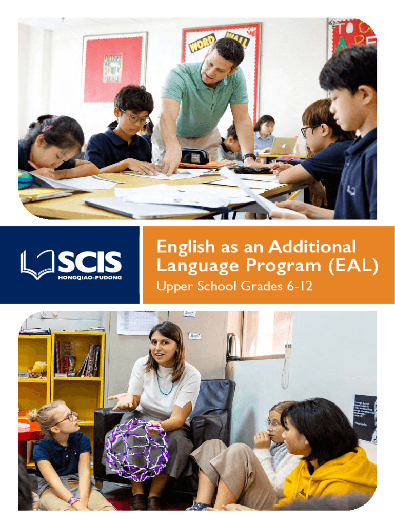 Fillable Online SCIS Upper School (6-12) English as an Additional Language Program Fax Email ...