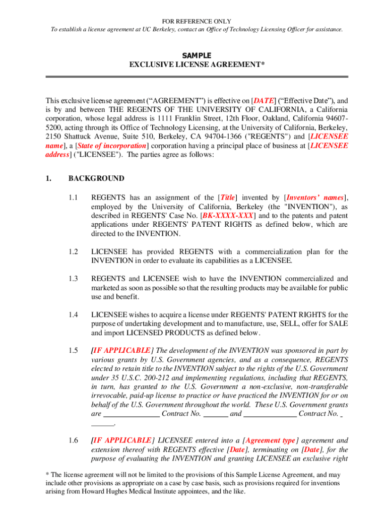 Fillable Online ipira berkeley Sample Agreements and Request Forms Fax Email Print - pdfFiller
