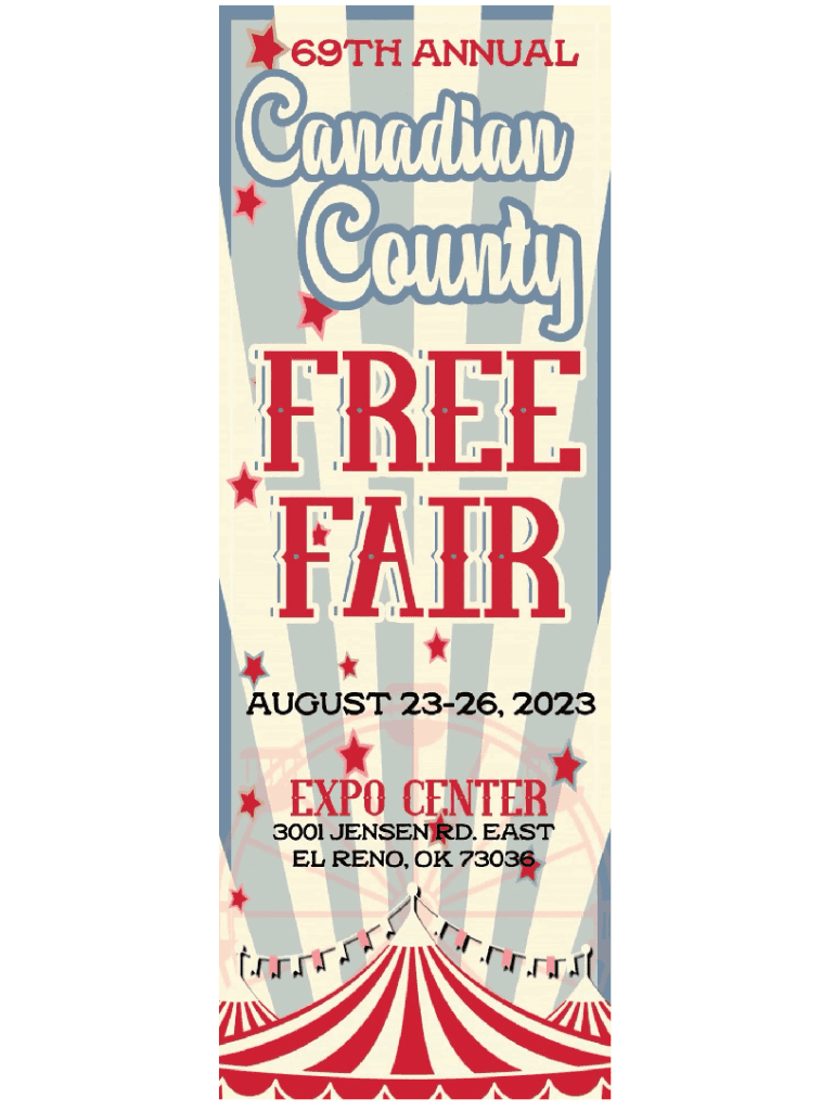 Fillable Online Canadian County Fair Board to 'roll up sleeves' Fax ...