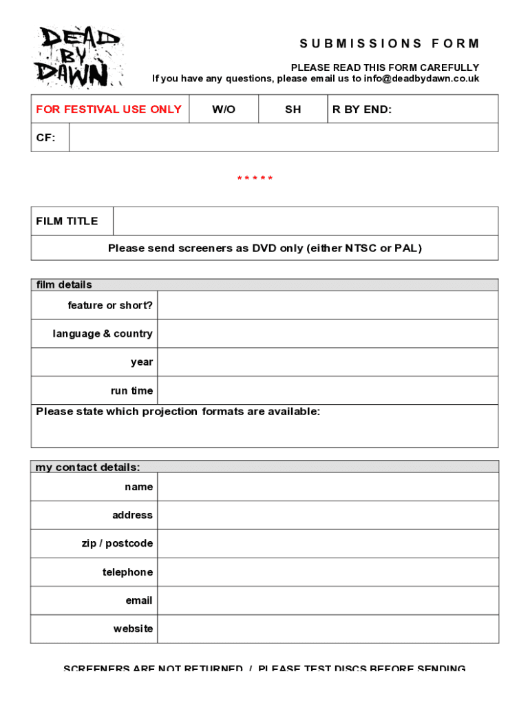 Fillable Online Subs Form.doc Fax Email Print - pdfFiller