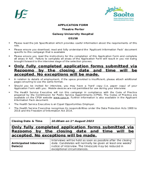 Only fully completed application s submitted ... Doc Template | pdfFiller