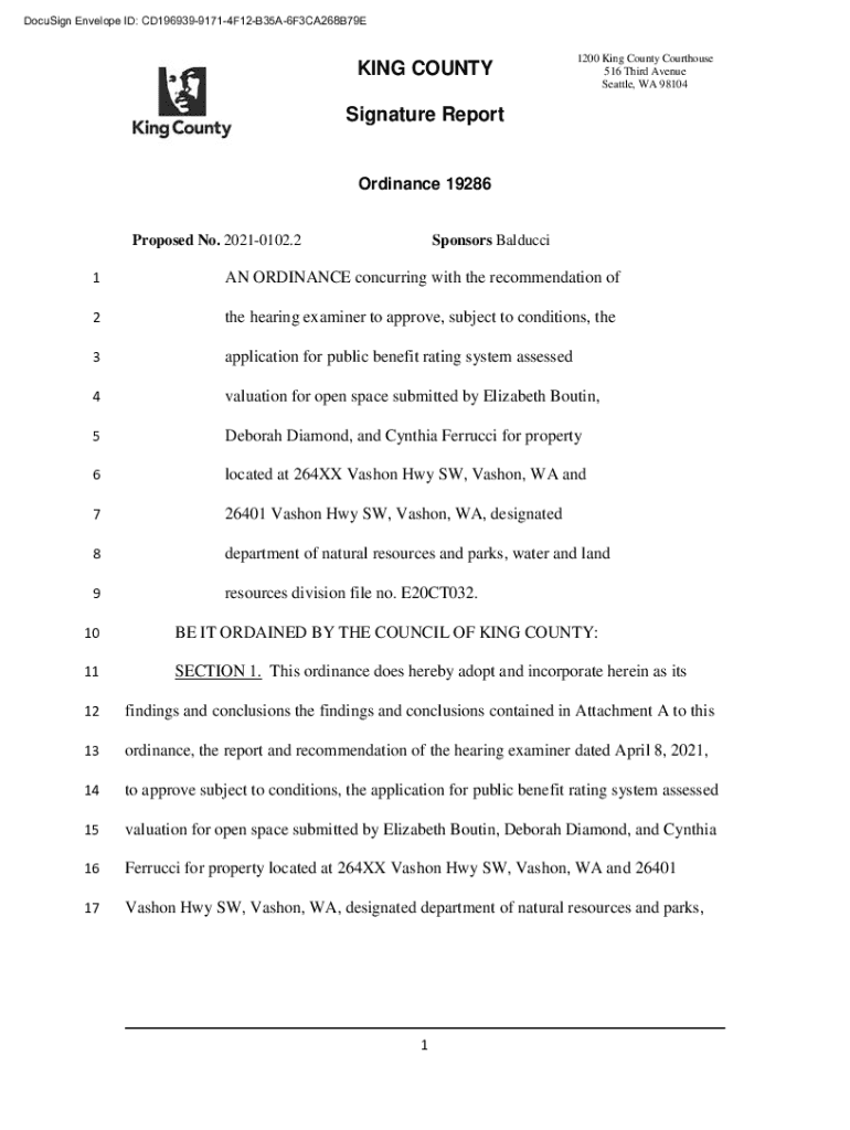 Fillable Online Ordinance 19286 Fax Email Print - pdfFiller