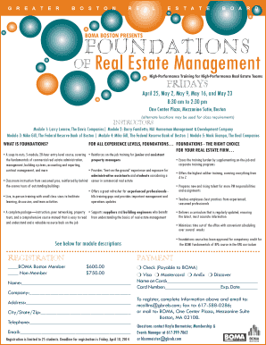 Fillable Online Info and Registration Form - Greater Boston Real Estate ...