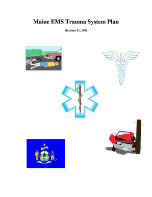 Fillable Online nhtsa Maine EMS Trauma System Plan - nhtsa Fax Email ...