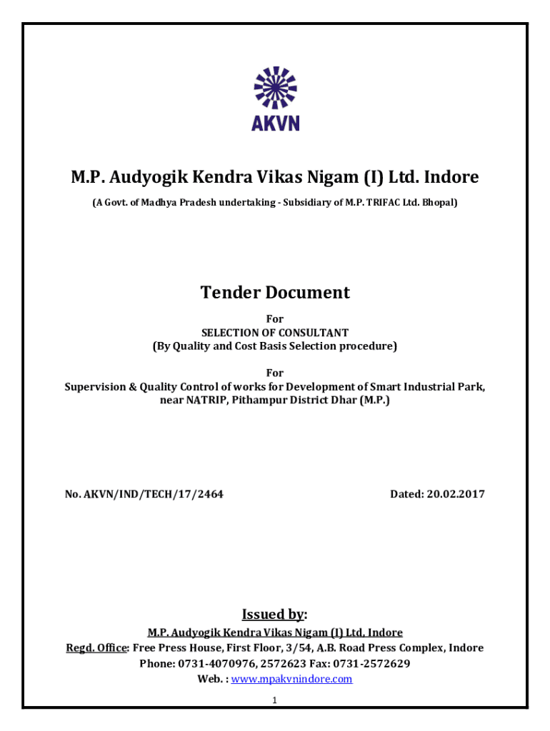 Fillable Online Draft Detailed Project Report Fax Email Print - pdfFiller