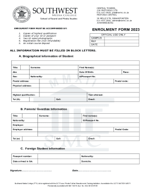 Fillable Online swmc co No matric?,not a problem! You... - Southwest Media College Fax Email ...