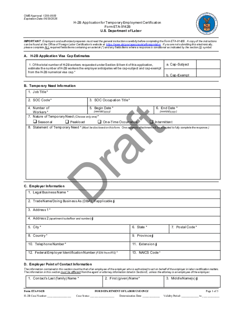 Fillable Online Form ETA-9142B Appendix D Fax Email Print - pdfFiller