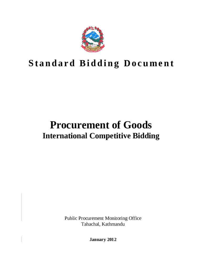 PROCUREMENT MONITORING REPORT as of January- ... - ppmo gov Doc ...